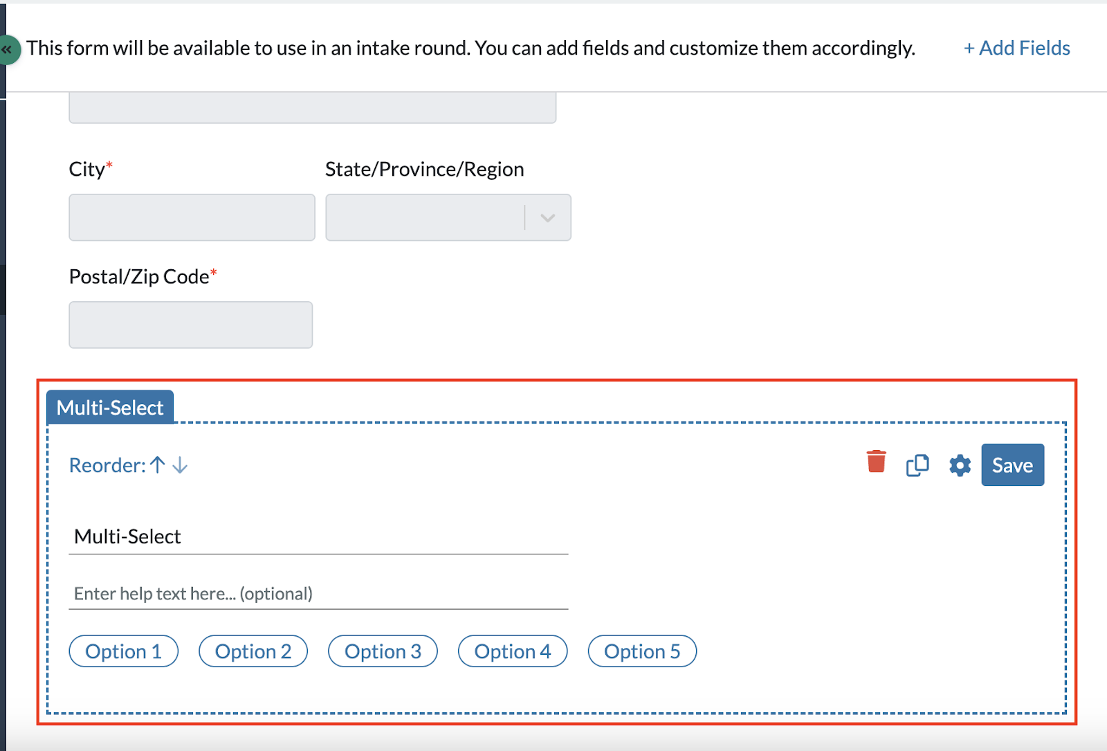 Copy a Form Field – NextZen