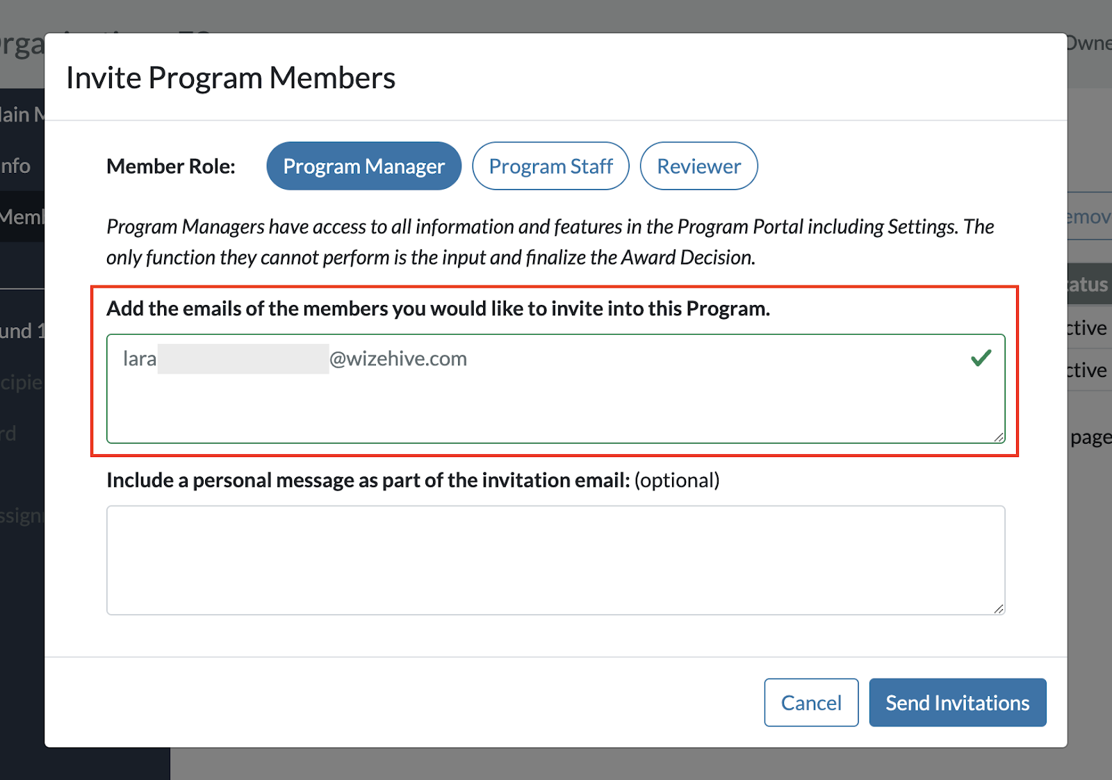 Add New Program Members – NextZen