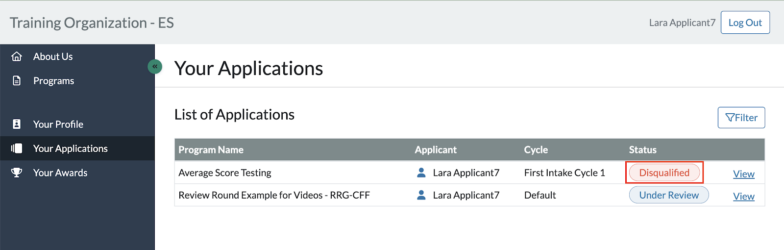 Review Round Admin Controls Button – NextZen