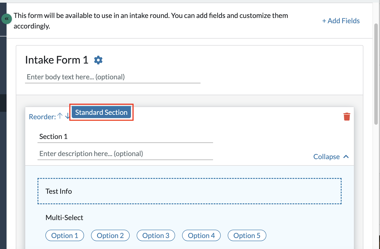 Rename a Section – NextZen