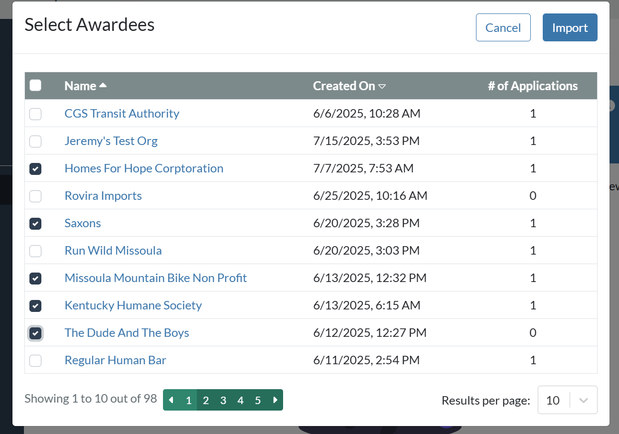 Direct Awarding – NextZen